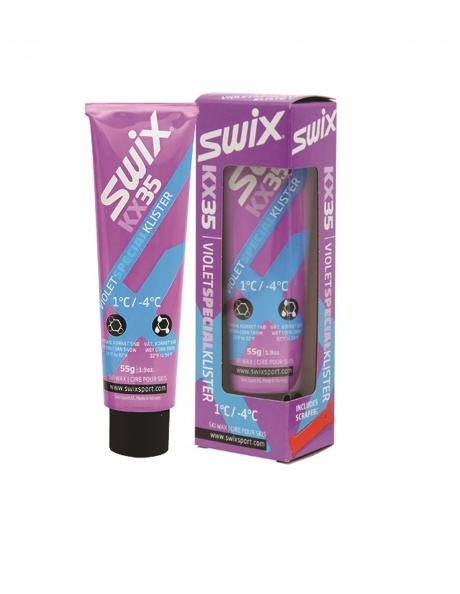 SWIX Клистер KX35 VIOLETT со скребком, 55 г, артикул KX35 -, характеристики, фото | SKIMIR